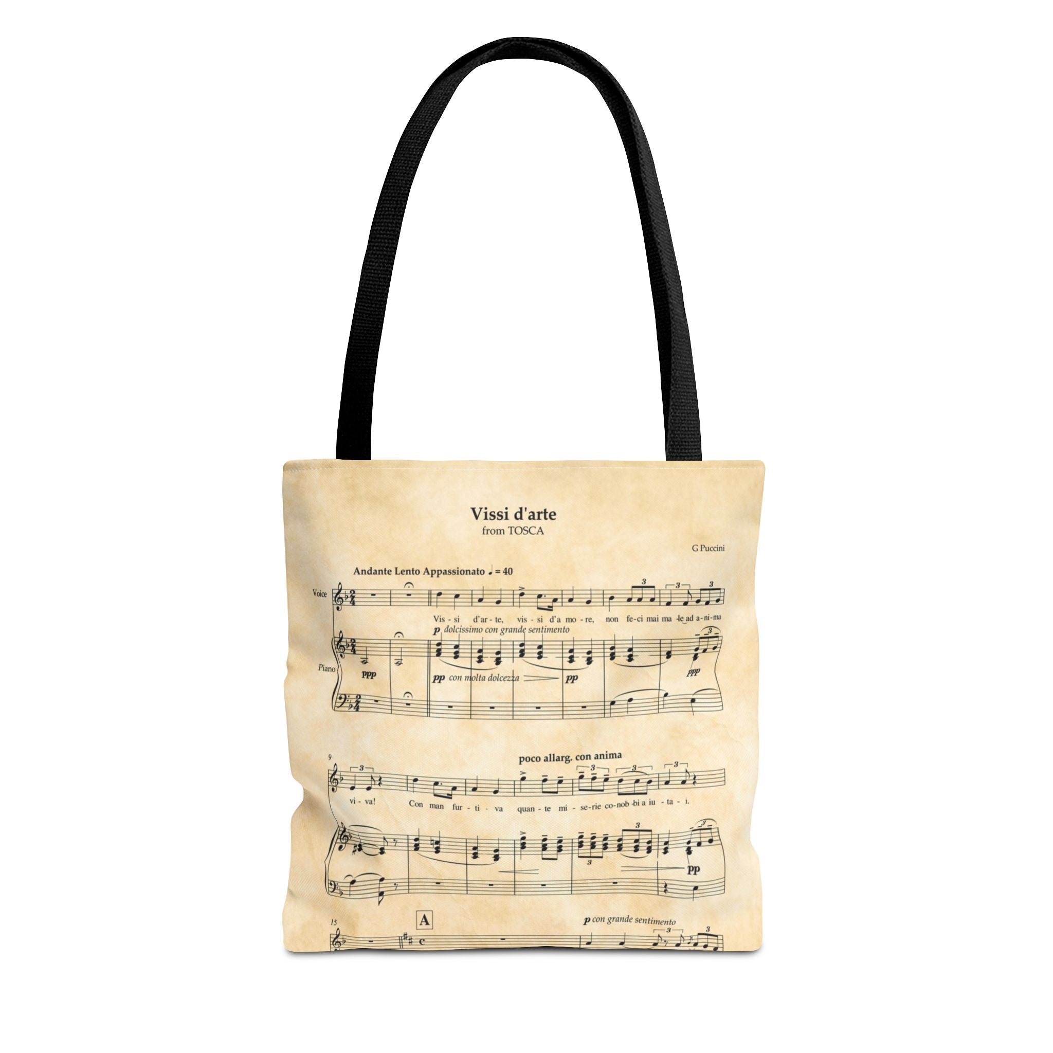 Tosca Vissi d'arte Opera Tote Bag – Opera Gifts